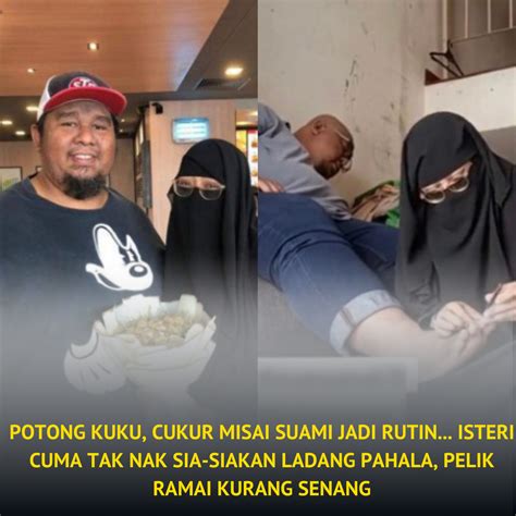 Pot0ng Kuku Cvkur Misai Suami Jadi Rutin Isteri Cuma Tak Nak Sia