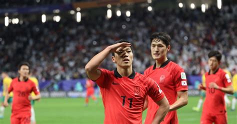 종료 직전 손흥민 Pk 유도황희찬 동점골호주전 1 1로 연장돌입 아시안컵