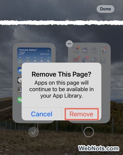 3 Ways To Hide Or Remove Home Screens In Iphone Webnots