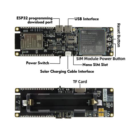 Ttgo T Sim7600 Esp32 Lte Cat4 1 4g Development Board