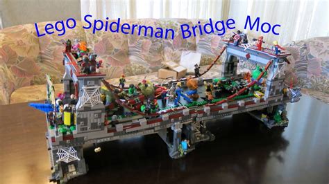 Lego Spiderman Bridge Moc Youtube