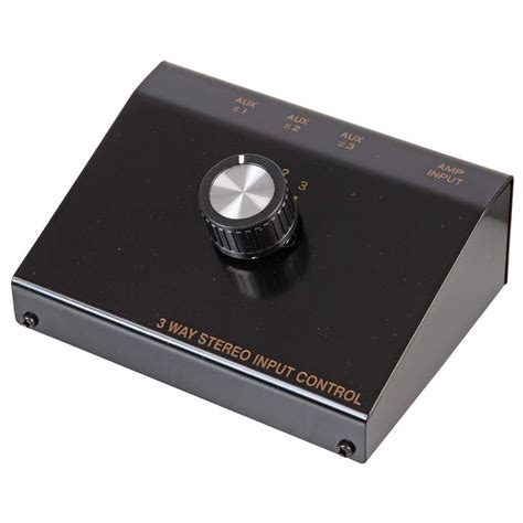 Buy 3 Way Audio Selector Switch Smart Home Sounds