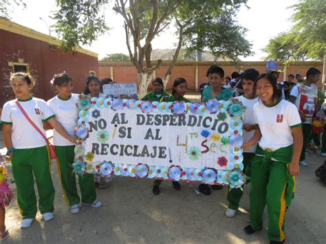 CON LOS PIES EN TU TIERRA CAMPAÑA RECICLAJE EN MI I E N TALARA