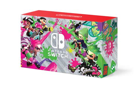 North America Nintendo Switch Splatoon 2 Edition Bundle Launches On