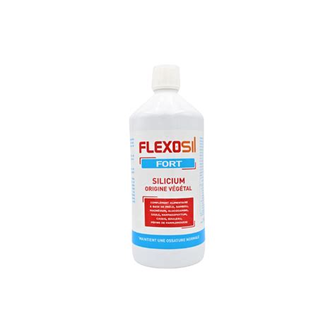 Flexosil Liquide 1 Litre Silice Organique Articulations