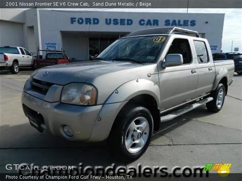 Sand Dune Metallic Nissan Frontier SE V Crew Cab Beige Interior GTCarLot
