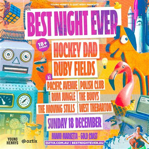 Best Night Ever Returns With Hockey Dad And Ruby Fields