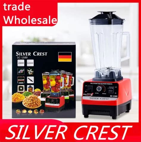 Heavy Duty 2 Cups Silver Crest Blender Sc 1589 Blender Fufu Yam 4500w