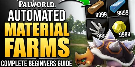DPJ Palworld How To Build A Fully Automated FARMING Base Metal Ore