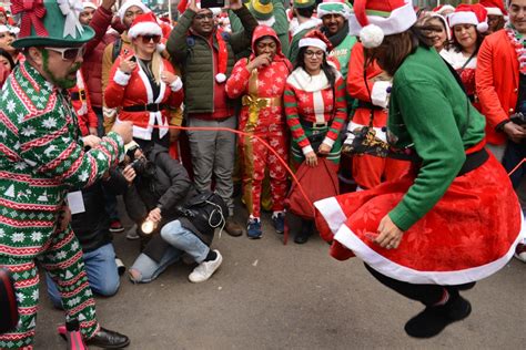 Santacon In New York City