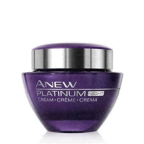Avon Anew Platinum Night Cream Sealed Full Size