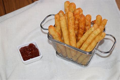 Palitos de patata y queso muy crujientes Aperitivo o entrante fácil