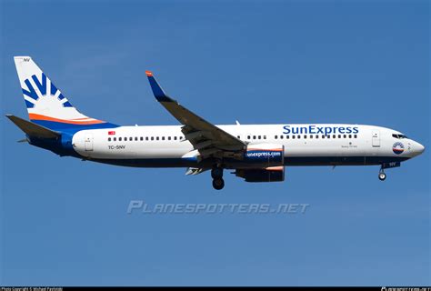 TC SNV SunExpress Boeing J WL Photo By Michael Pavlotski ID Planespotters Net