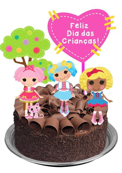 Topper Para Bolo Dia Das Criancas Elo7