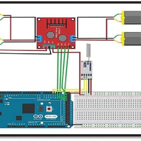 Connection Of Arduion1 H Bridge Four Dc Motor Lipo Battery And Hc 12