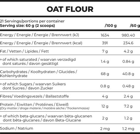 Oat Flour Nutritech