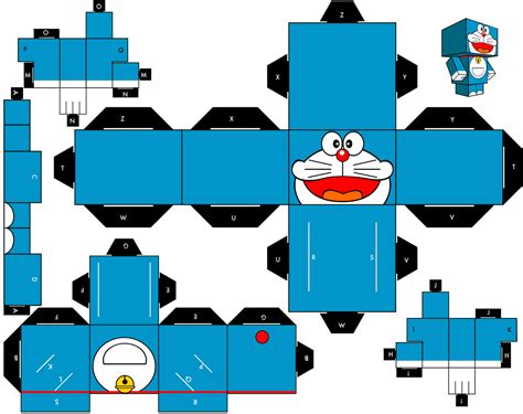 Membuat Boneka Dari Kertas Papercraft Kumpulan Kreasi Unik