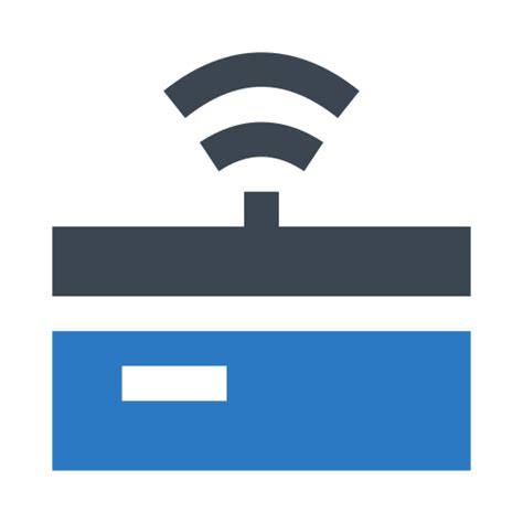 Router Device Generic Blue Icon