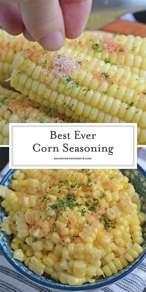 Corn On The Cob Seasoning Recipe With Fresh Corn And Parmesa