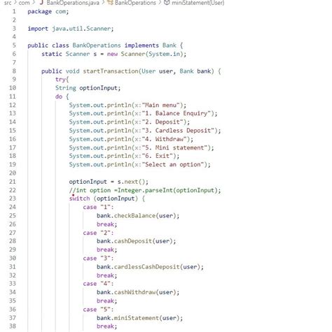Thota N D K Ranjith Naidu On Linkedin Java Softwaredevelopment Atminterface