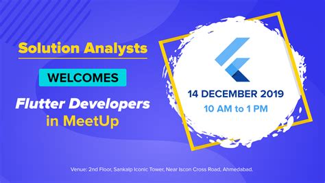 Mobile App Development Company Flutter Meetup In Ahmedabad