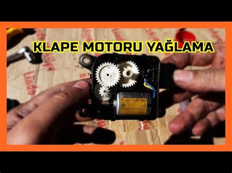 KLAPE MOTORU NASIL SÖKÜLÜR YouTube