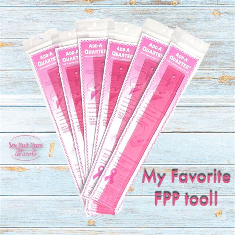 Favorite Foundation Paper Piecing Tools Sew Much Moore