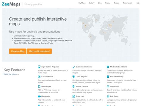 Tools For Mapping LEARNZ