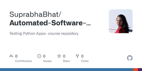 Github Suprabhabhat Automated Software Testing With Python Testing Python Apps Course Repository
