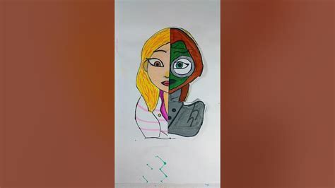 Elphba And Glinda Transformation Elphaba Glinda Art Youtube