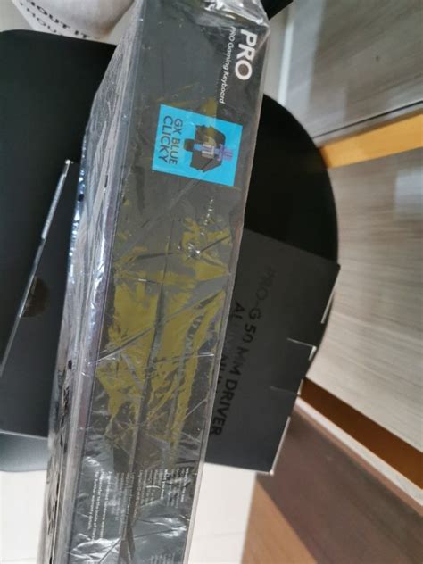 Logitech G PRO GX Blue Clicky Mechanical Gaming Keyboard Brand New Not Open Before Not X