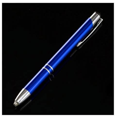Ferencaa Led Light Pen Metal Ballpoint Pen Lighted Tip Pen Led