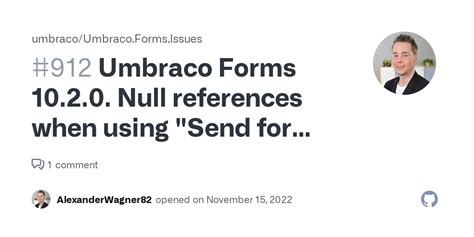 Umbraco Forms 1020 Null References When Using Send Form To Url