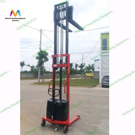 Jual Best Seller Semi Electric Hand Stacker 1 5 Ton X 3 3 Meter Kota