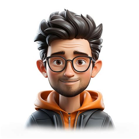 A Picture Of A Man Wearing Glasses And A Hoodie With A Hoodie On It