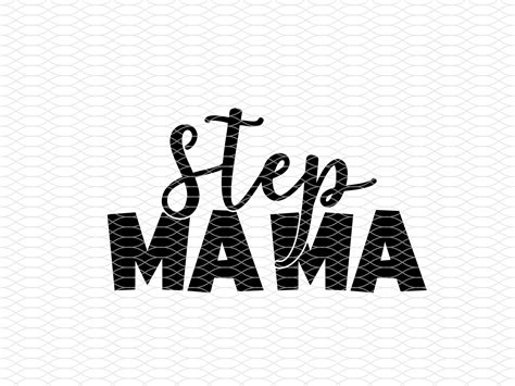 Bonus Mama Svg Step Mom Mothers Day Svg Step Mom Svg Cricut File
