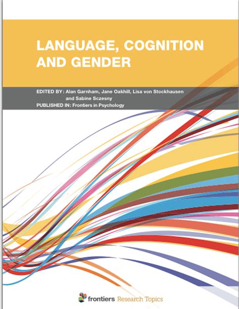 Language Cognition And Gender School Of Psychology Blog