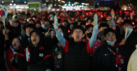 밤샘 응원 시민 태극전사 투혼 덕에 3주 동안 행복했다