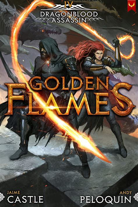Cover Reveal Golden Flames Dragonblood Assassin 4 By Jaime Castle