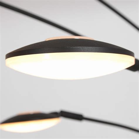 Moderne Zwarte Metalen Vloerlamp Mexlite Synna Directlampen Nl