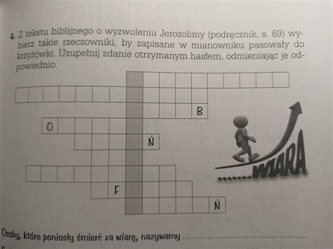 4 Z tekstu biblijnego o wyzwoleniu Jerozolimy podręcznik s 69 wy