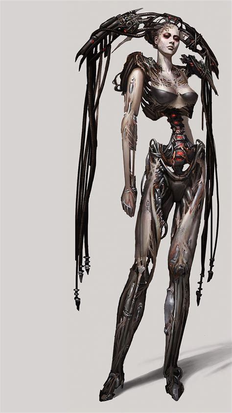 Borg Queen Artist Star Trek Online Concept Art Sci Fi Art