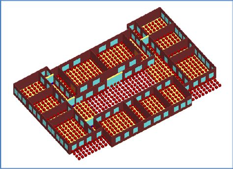 Receiver Placement In Polygon Configuration At The Second Floor Download Scientific Diagram