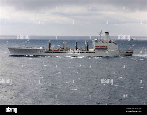 Military Sealift Command Fleet Replenishment Oiler Usns Kanawha T Ao