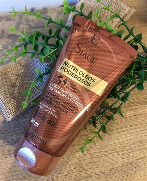 Elixir Capilar Tratamento Overnight Produtos Para Cabelos Cacheados