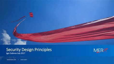 Sdl Secure Design Principles Ppt