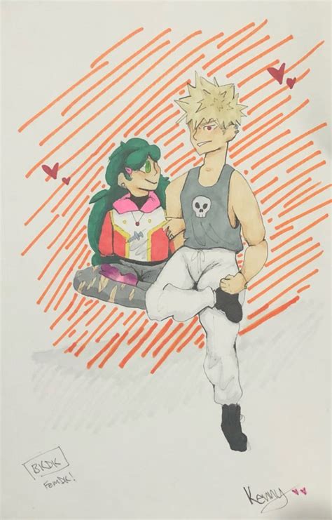 Female Deku Au Kennym On Tumblr