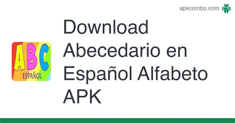 Abecedario En Español Alfabeto Apk Download Android App