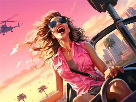 Así se vería Grand Theft Auto en el estilo de Barbie según una