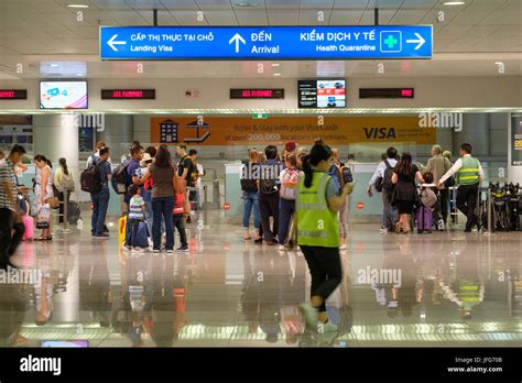 Arrivals Terminal At Tan Son Nhat International Airport In Ho Chi Minh